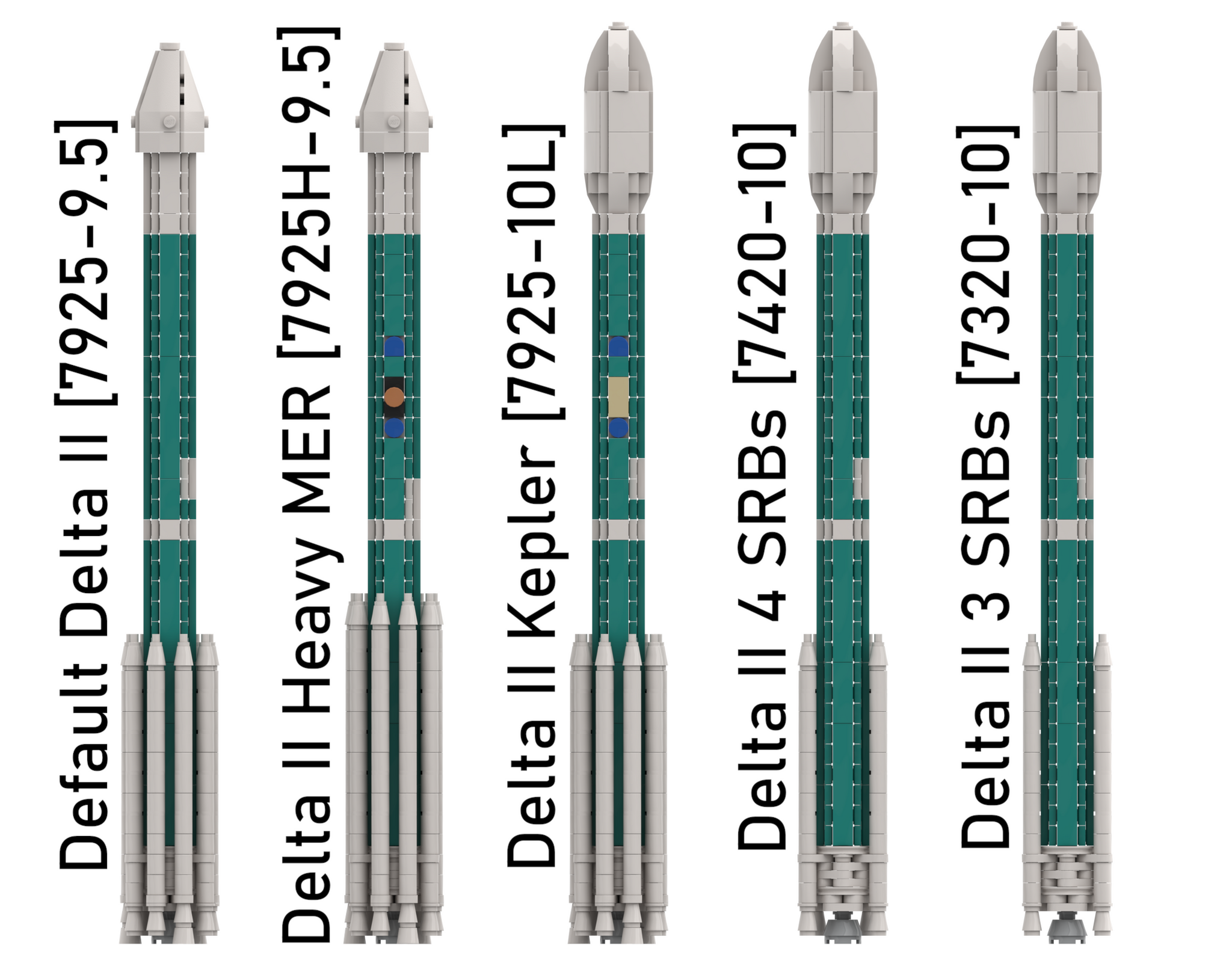 Delta II Collection – Rocket Bricks